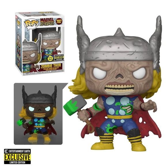 Funko | Accents | Funko Pop Marvel Zombies Zombie Thor Glowinthedark ...